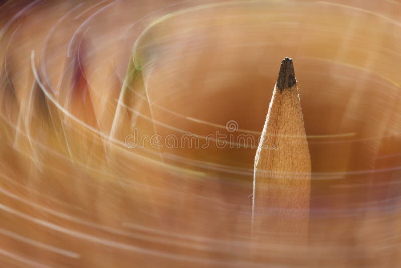 Edition Rotating Coloured Pencils Stock Photo - Image of assortment ...