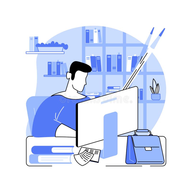 Editor in Chief Isolated Cartoon Vector Illustrations. Stock Vector ...