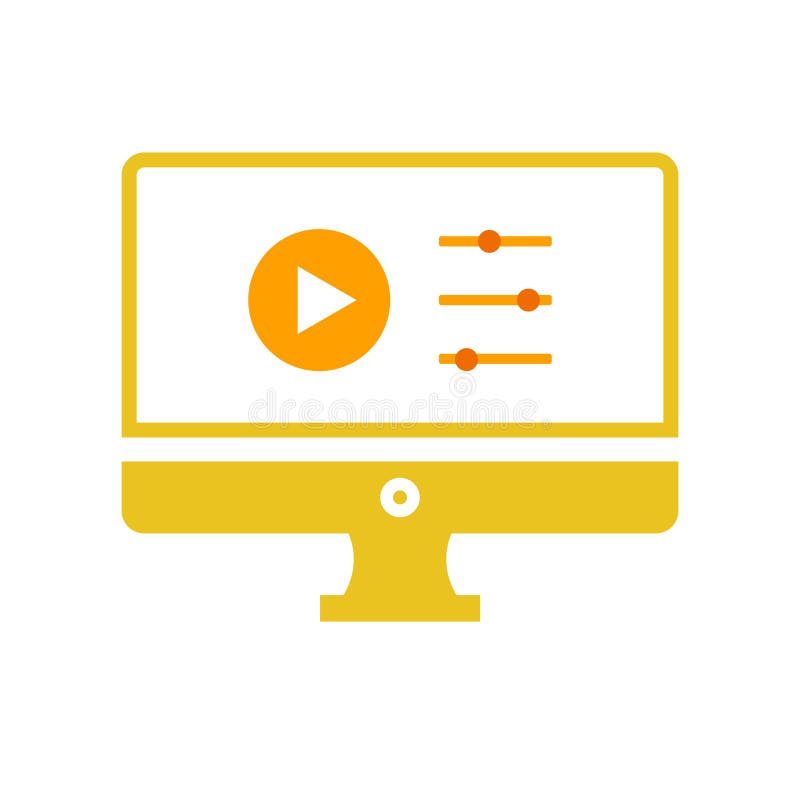 Editor Icon Vector Sign and Symbol Isolated on White Background, Editor ...