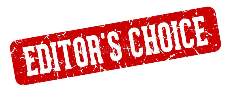 Editor S Choice Rectangular Sign. Editor S Choice Stamp Stock Vector ...
