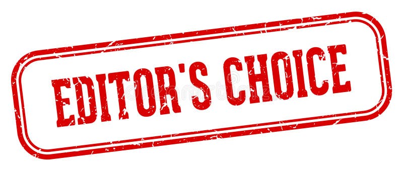 Editor S Choice Stamp. Editor S Choice Rectangular Stamp on White ...