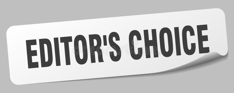 Editor S Choice Sticker. Editor S Choice Label Stock Illustration ...