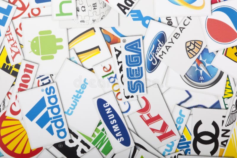 A Compilation of Major US Retail Chains. Editorial Photo - Image of ...