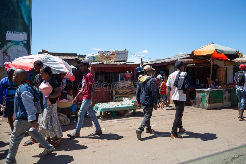 Editorial. People in Everyday Life in Madagascar Editorial Stock Image ...