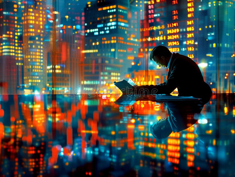 Editorial Photography in a Magazine Style, Focused on Financial ...