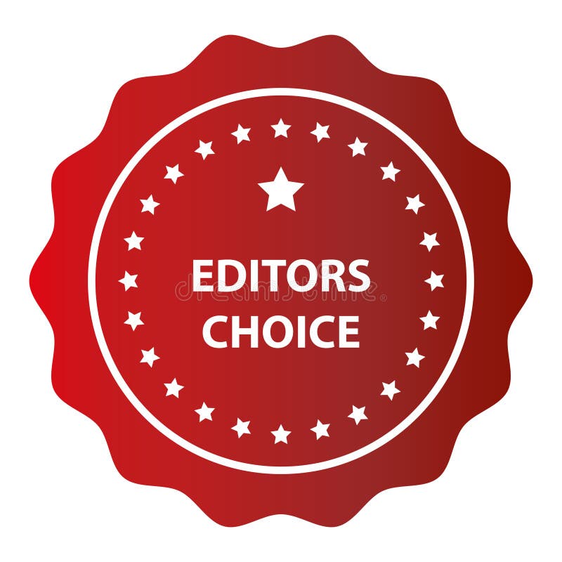 Editors Choice Stamp on White Stock Illustration - Illustration of ...