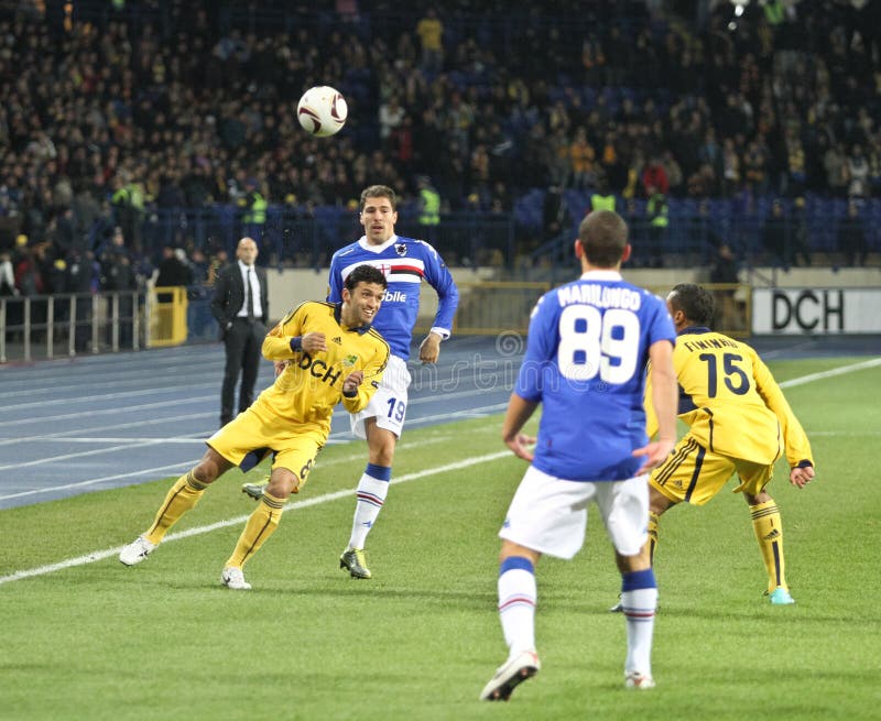 Edmar editorial photo. Image of kick, sampdoria, play - 16687311