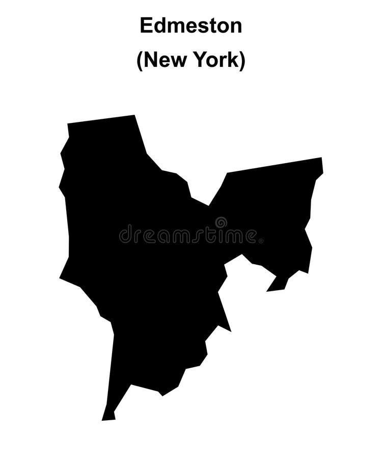 Edmeston Outline Map Stock Illustrations – 3 Edmeston Outline Map Stock ...