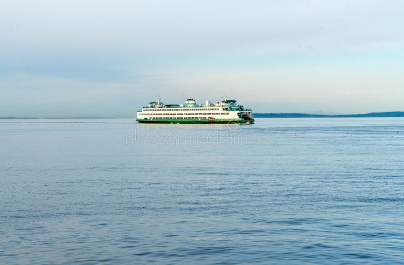 Edmonds Ferry Docking stock image. Image of scenic, pacific - 302894487