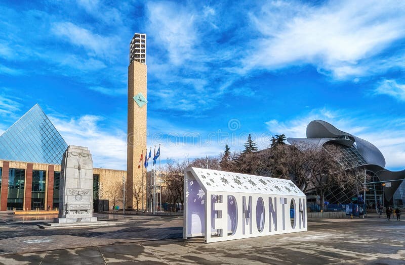 Edmonton Town Hall Building, Canada Editorial Photo - Image of alberta ...