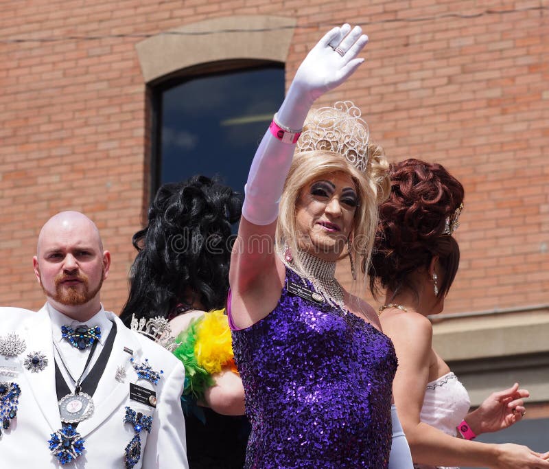 Edmonton Pride Parade editorial stock image. Image of pride - 42086849