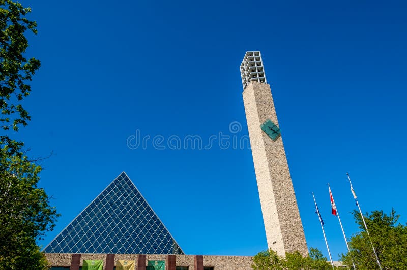 Edmonton s City Hall editorial image. Image of city, canadian - 63809635