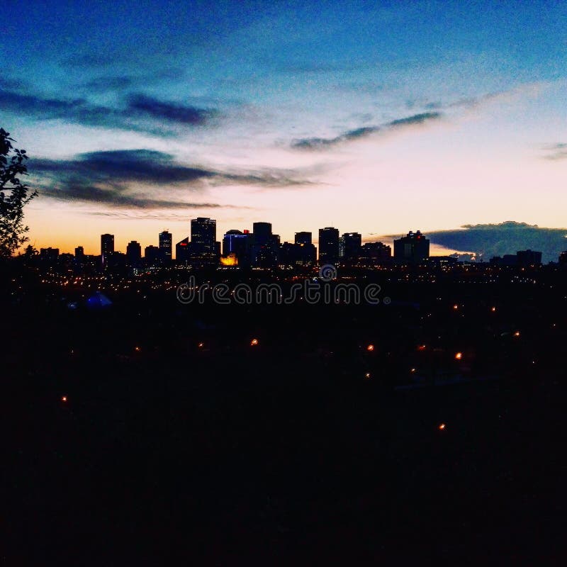 Edmonton stock photo. Image of view, edmonton, skyscraper - 76095718