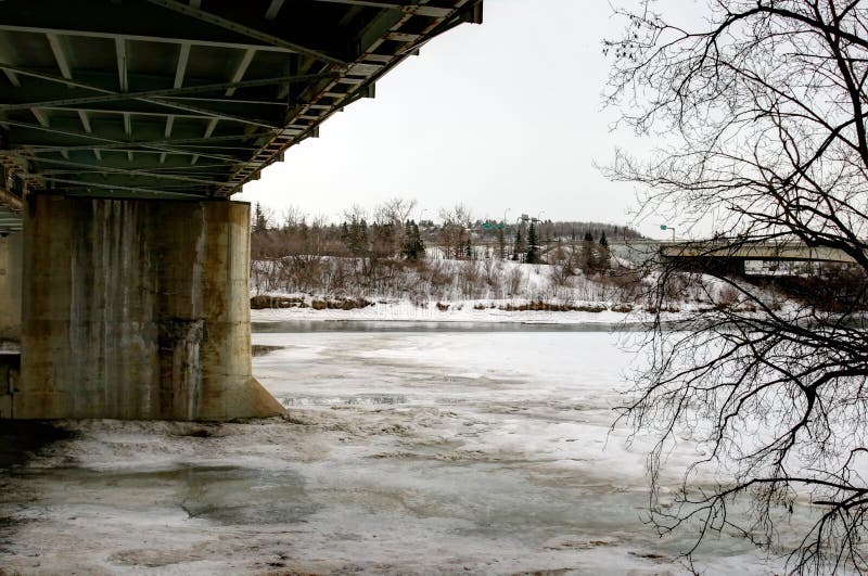 Edmonton Winter stock image. Image of snow, green, edmonton - 65183167