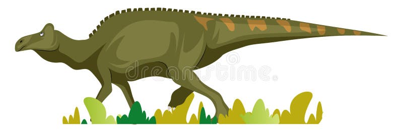 Edmontosaurus, Illustration, Vector Stock Vector - Illustration of ...