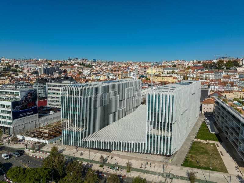 EDP Headquarters Building in Lisbon, Portugal Stock Photo - Image of ...