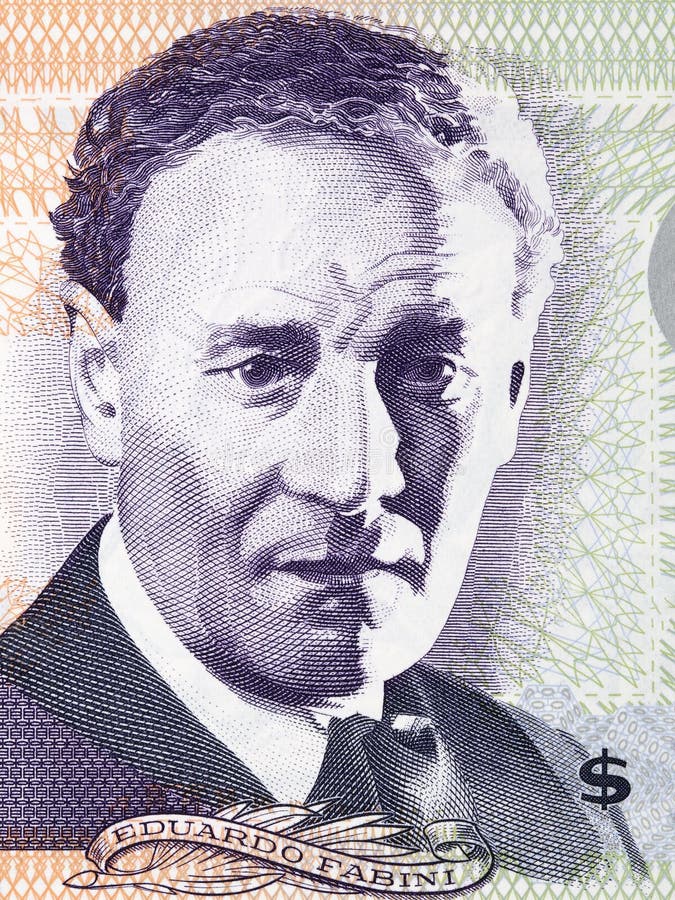 Eduardo Fabini portret obraz stock. Obraz złożonej z urugwaj - 103469419