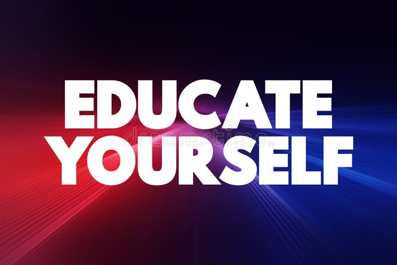 Educate Yourself Stock Illustrations – 351 Educate Yourself Stock ...