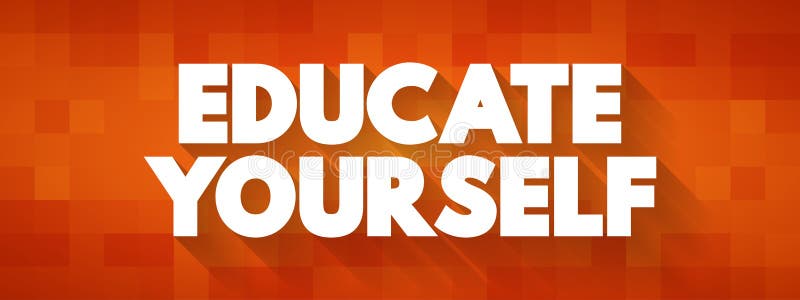Educate Yourself Stock Illustrations – 359 Educate Yourself Stock ...