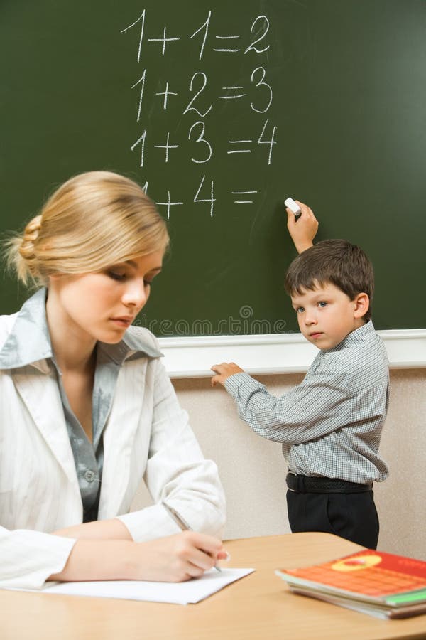 Happy mathematics stock photo. Image of educated, comprehensible - 4787422
