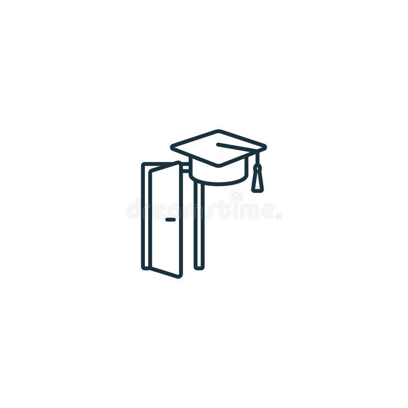 Education Access Icon. Monochrome Simple Social Responsibility Icon for ...