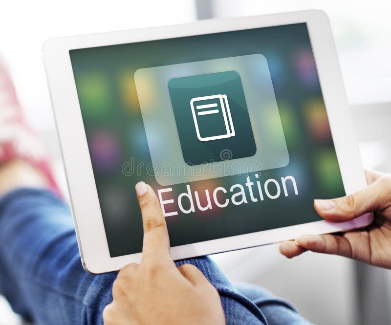Education Application Knowledge Development Concept Stock Photo - Image ...