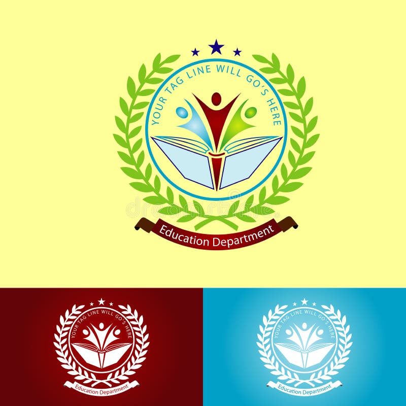 Education Beautiful Logo Design Stock Vector - Illustration of idea ...