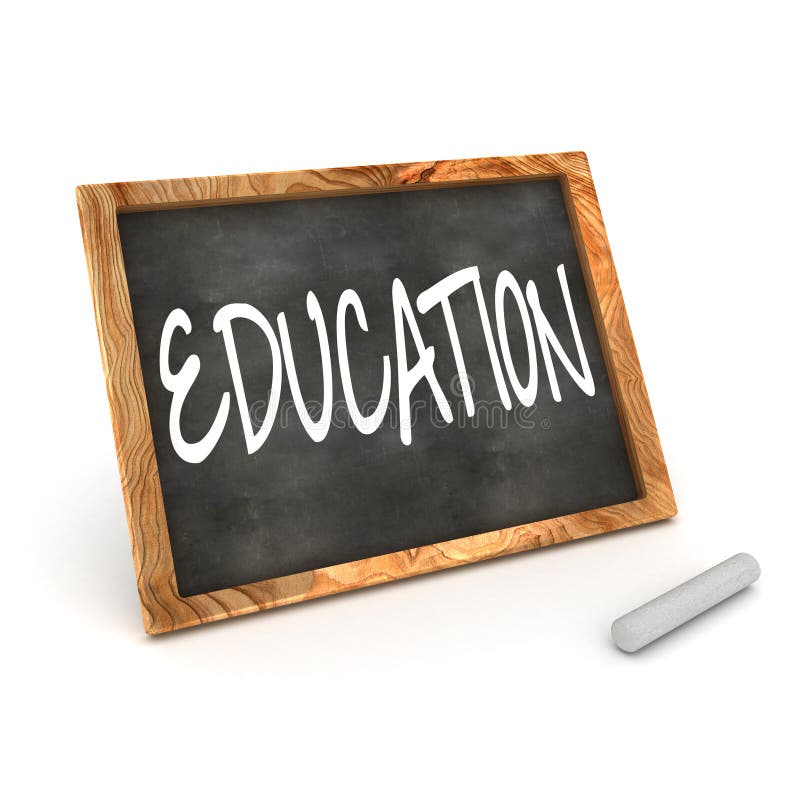 Education Blackboard stock illustration. Illustration of class - 40736875