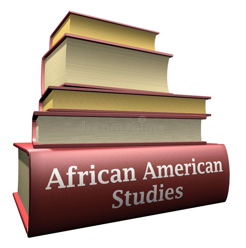 Education Books - African American Studies Stock Illustration ...
