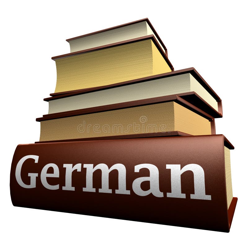 German language stock illustration. Illustration of school - 27741620