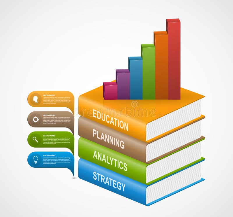 Books Step Education Infographics Stock Illustrations – 61 Books Step ...