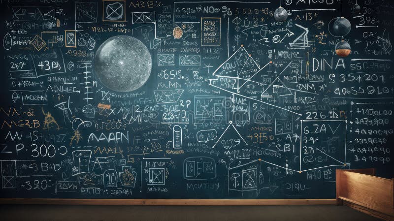 Education Chalkboard Technology Stock Illustration - Illustration of ...