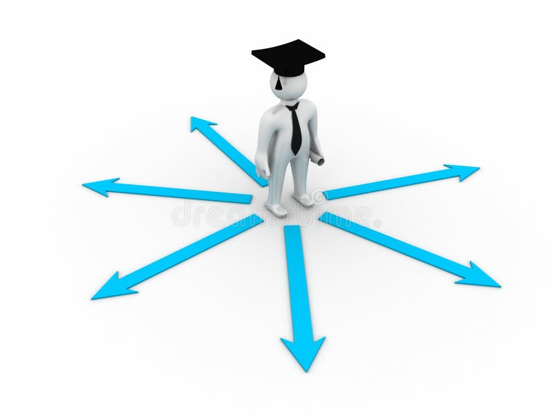 Education Choices stock illustration. Illustration of choice - 16916529