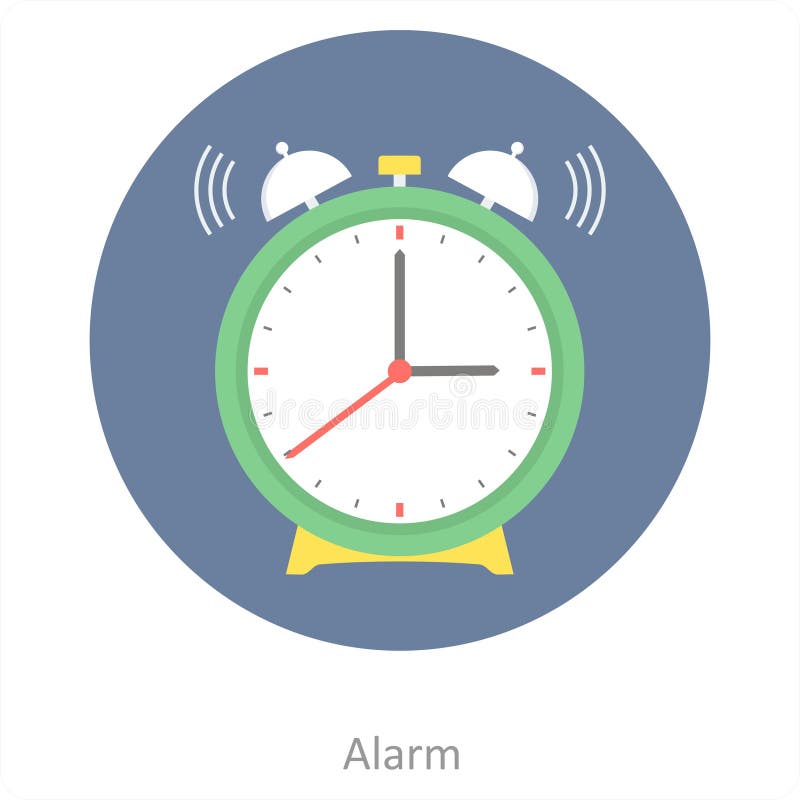 Alarm stock vector. Illustration of icon, bell, alarm - 264941848