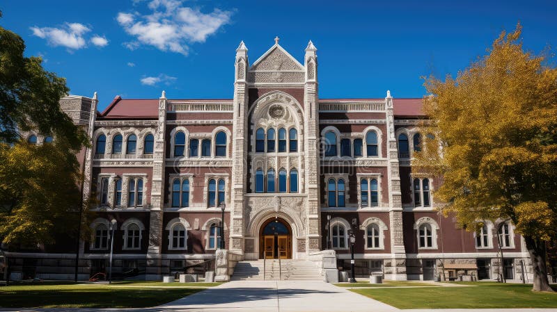 Education college building stock image. Image of college - 305880325