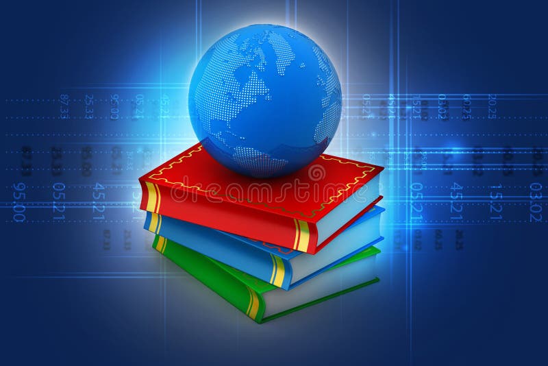 Education concept stock illustration. Illustration of objects - 43778656