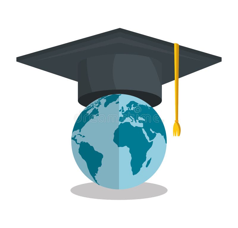 Education Concept Elements Icon Stock Illustration - Illustration of ...