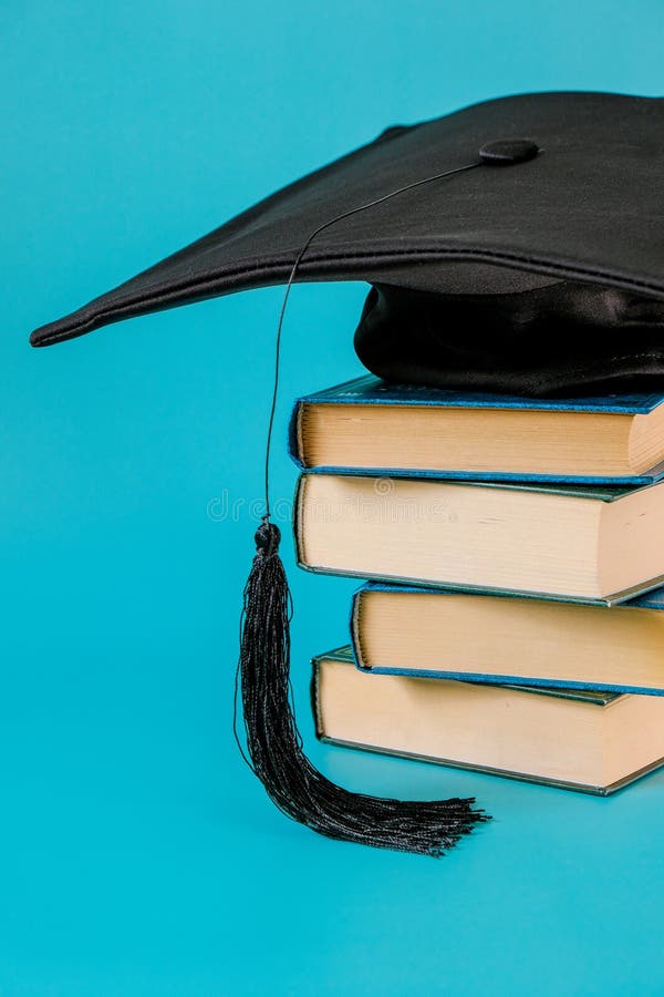 289 Graduation Cap Graduation Paper Stack Book Stock Photos - Free ...
