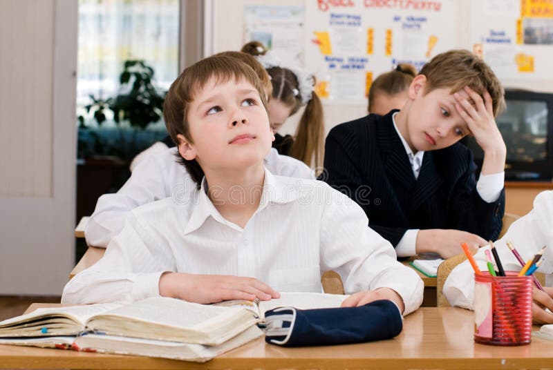 Education Concept - School Students at the Class Stock Photo - Image of ...