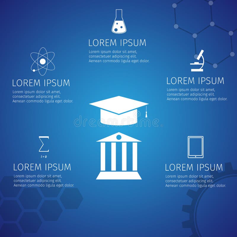 Education Concept Student Vector Art Stock Vector - Illustration of ...