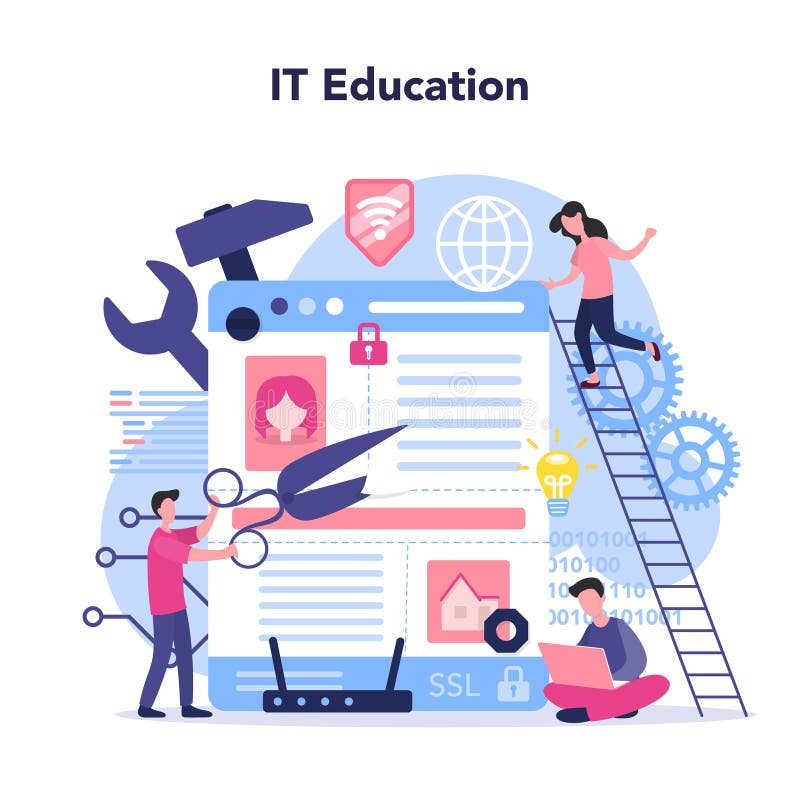 Computer Code Editing Stock Illustrations – 479 Computer Code Editing ...