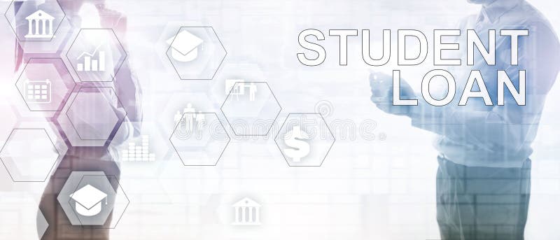 Education Costs Concept. Financial Student Background Stock Photo ...