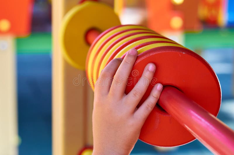 Education Counts for Children in the Public Playground, with Kid& X27;s ...