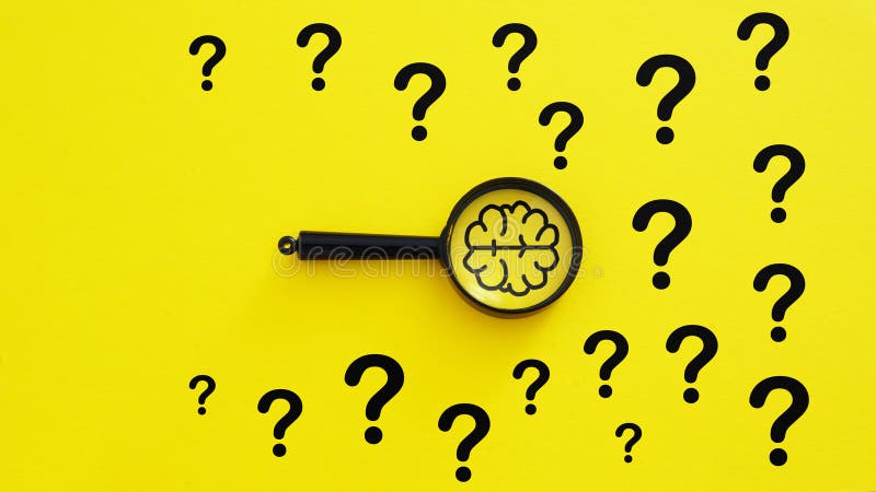 Education, Creative Idea and Innovation are Shown by Magnifying Glass ...