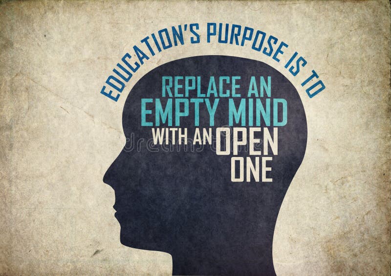 Education creative mind stock illustration. Illustration of conceptual ...