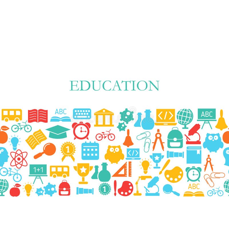 Education design concept stock vector. Illustration of bulb - 153970589