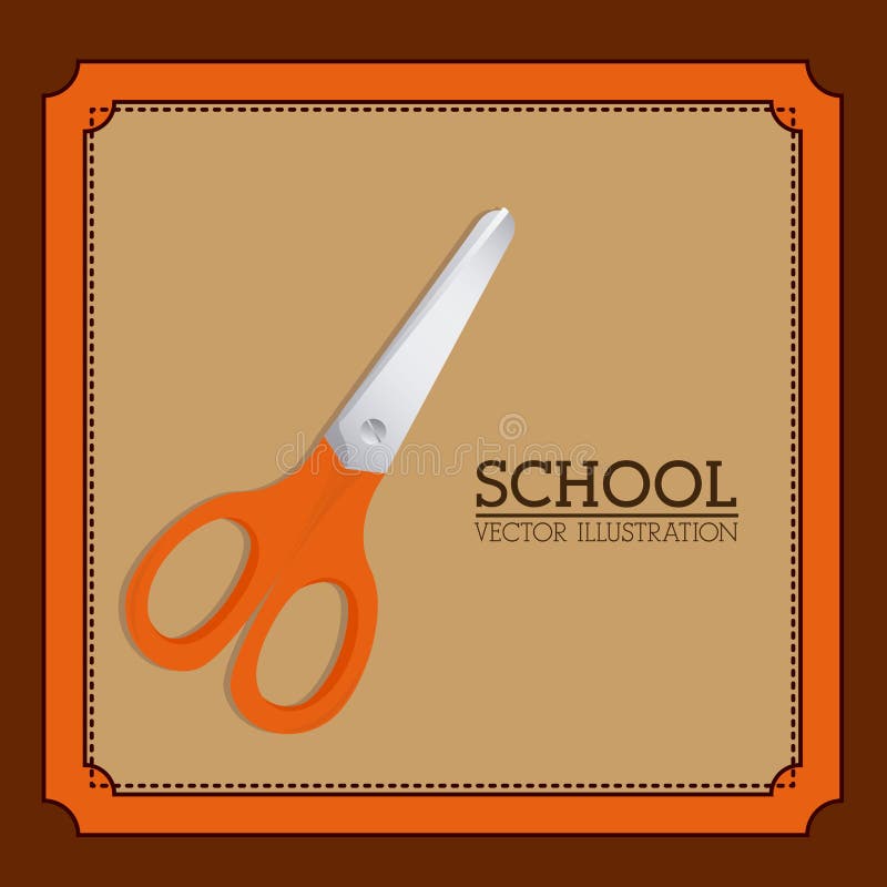 Academic Scissors Icon Image Stock Vector - Illustration of paper ...