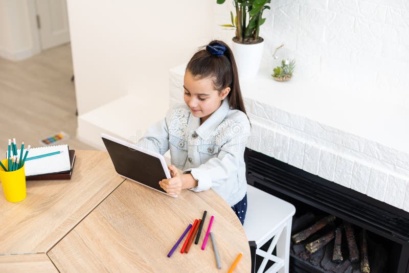 Education, Elementary School, Learning, Technology and People Concept ...