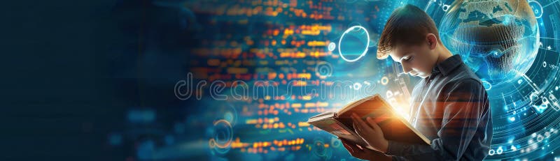 Education Evolution Preparing for the Future Stock Illustration ...