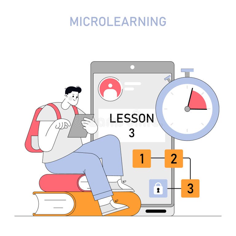 Microlearning Illustration Stock Illustrations – 274 Microlearning ...